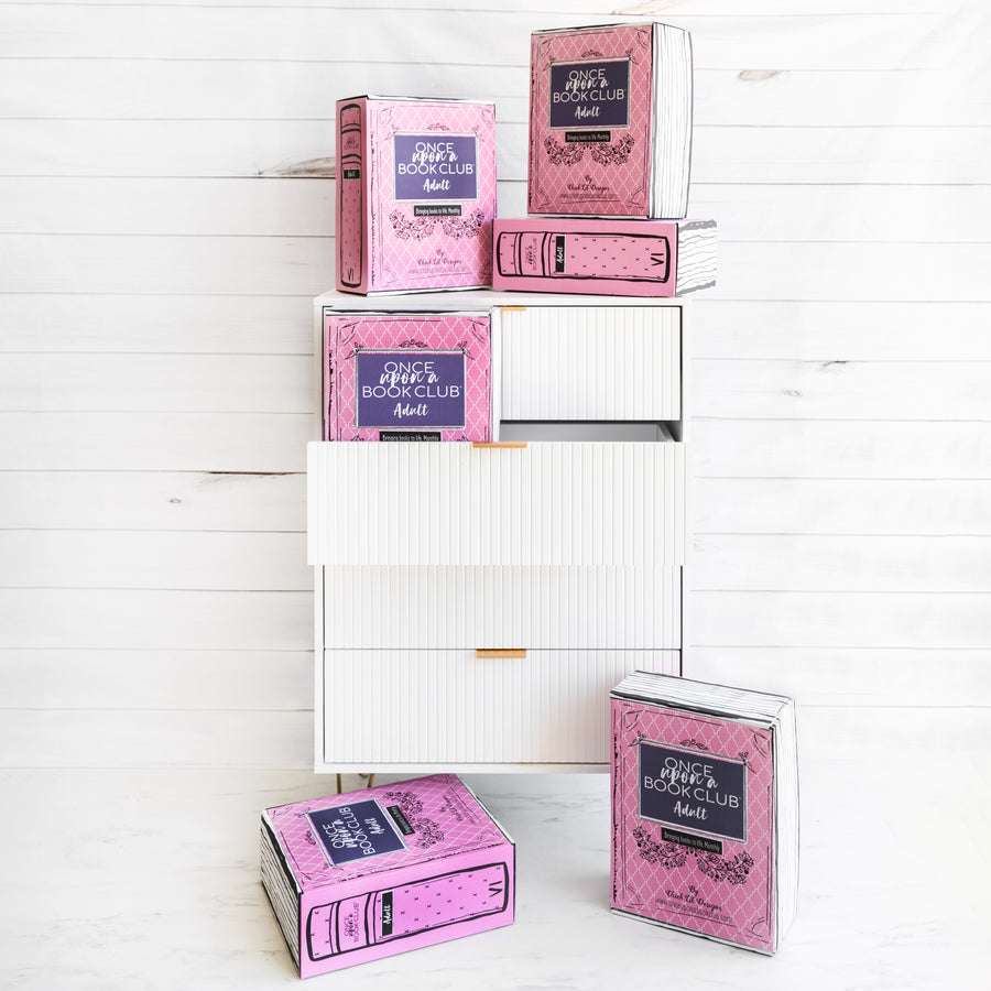 Adult Book Boxes with Surprise Gifts | Once Upon a Book Club
