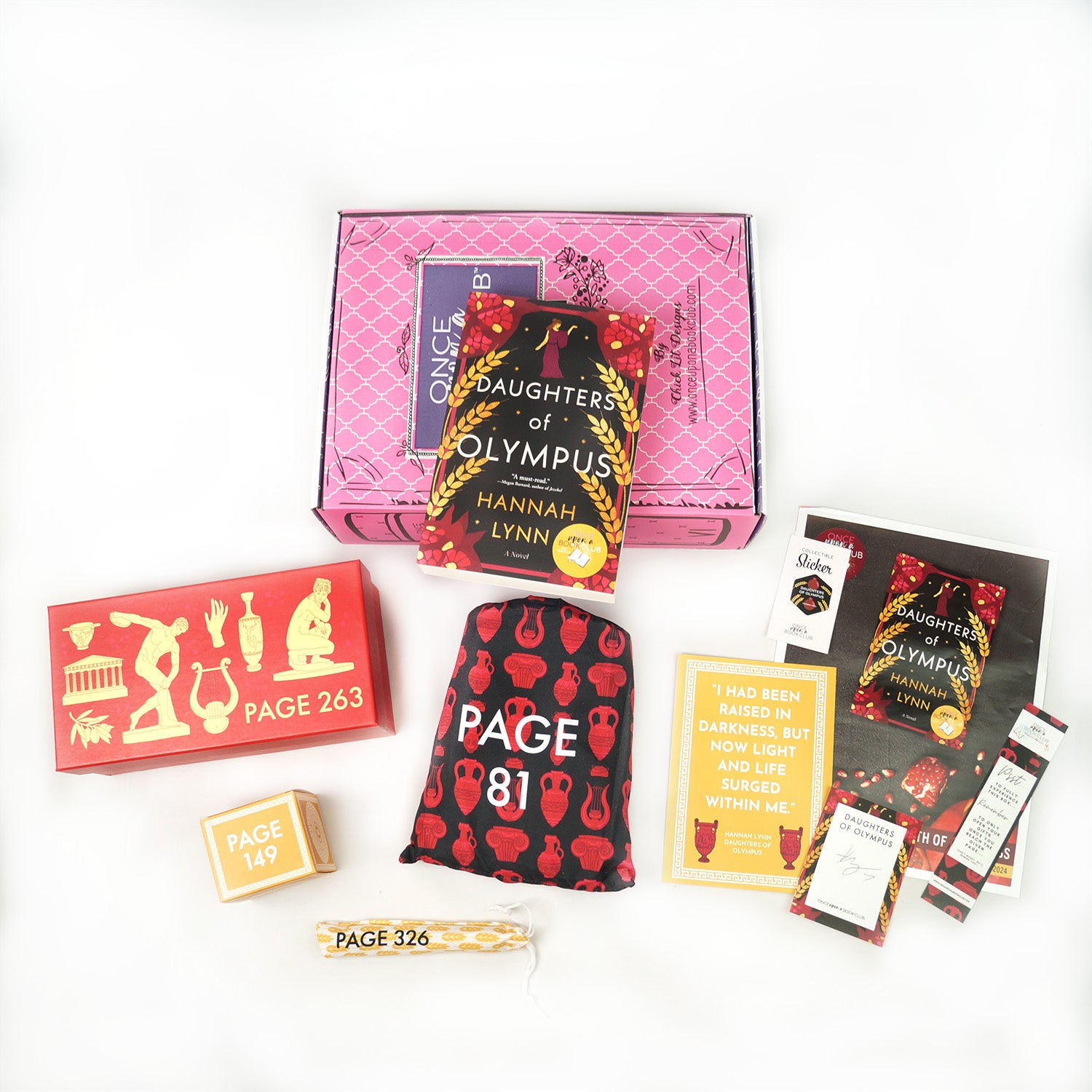 Wrath of a Goddess | Adult Greek Mythology Book Box – Once Upon a Book Club