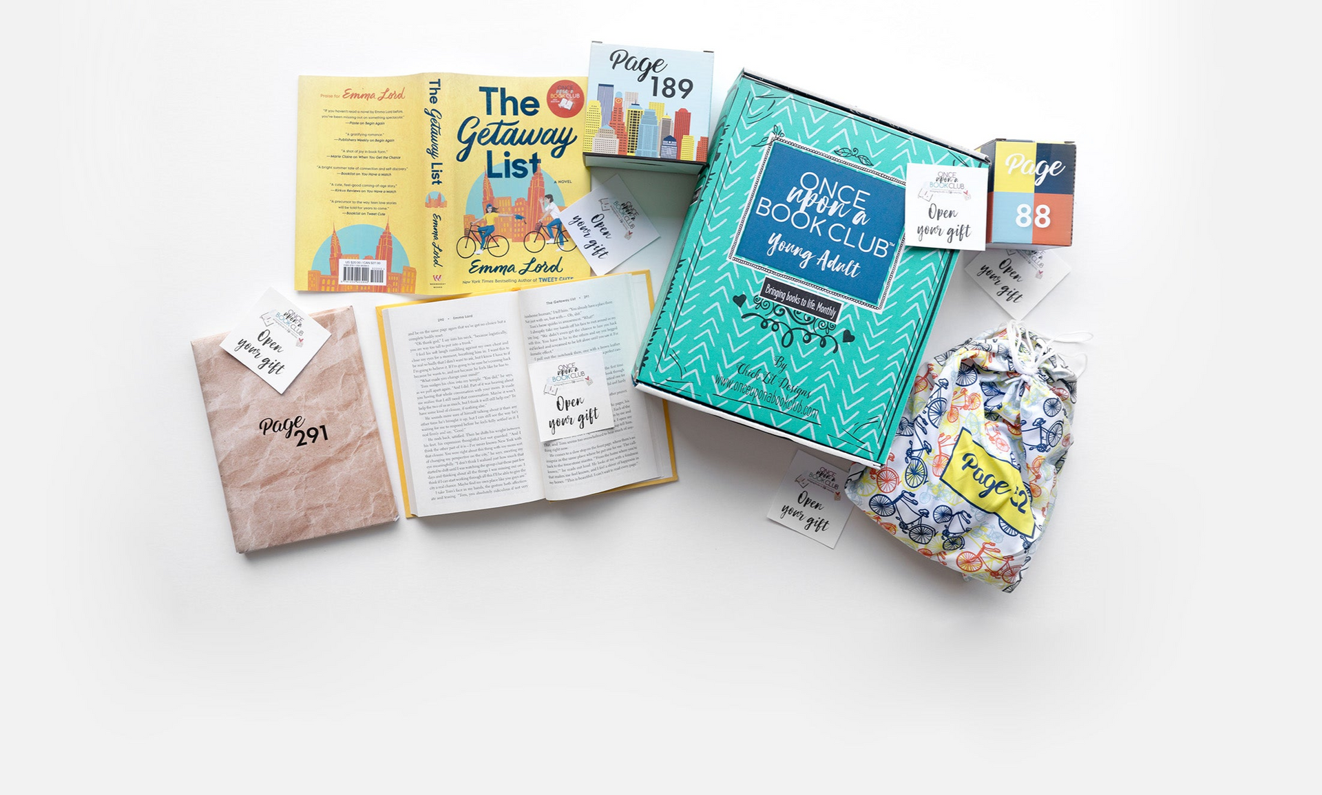 Book Subscription Boxes and Bookish Gifts - Once Upon a Book Club