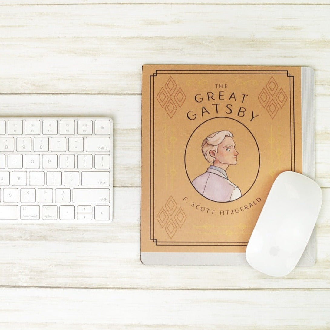 "The Great Gatsby" Mousepad – Add Classic Elegance to Your Desk 🖱️📚 ...