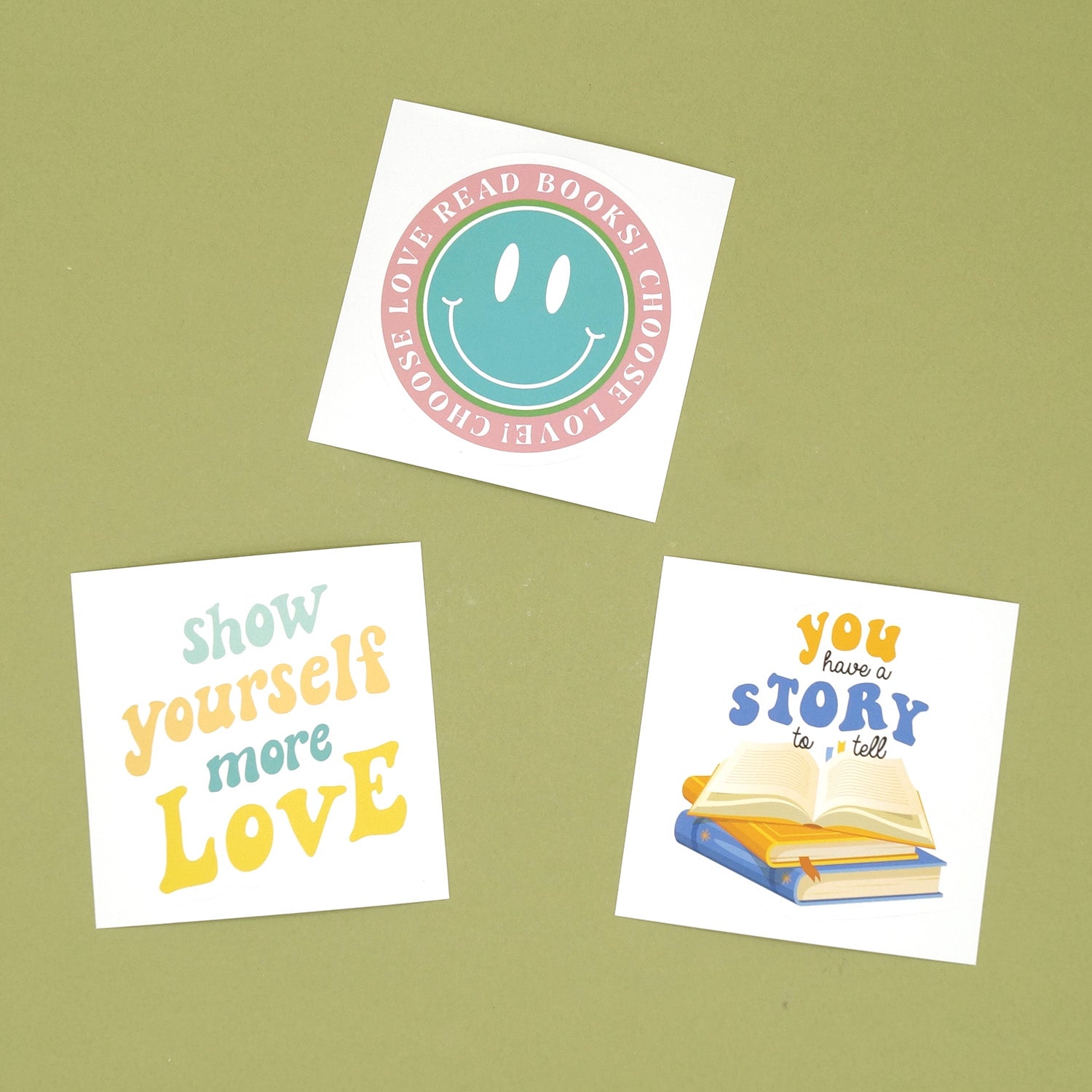 Their Untold Stories - Vinyl Sticker Set (Sold Out) – Once Upon a Book Club