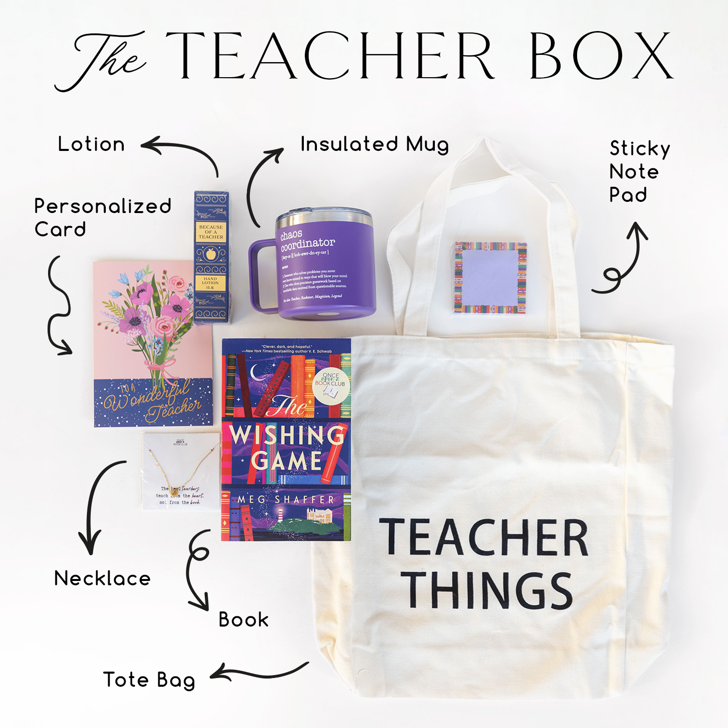 🍎 Teacher Care Package – Celebrate & Inspire Educators! 🎁 – Once Upon a ...